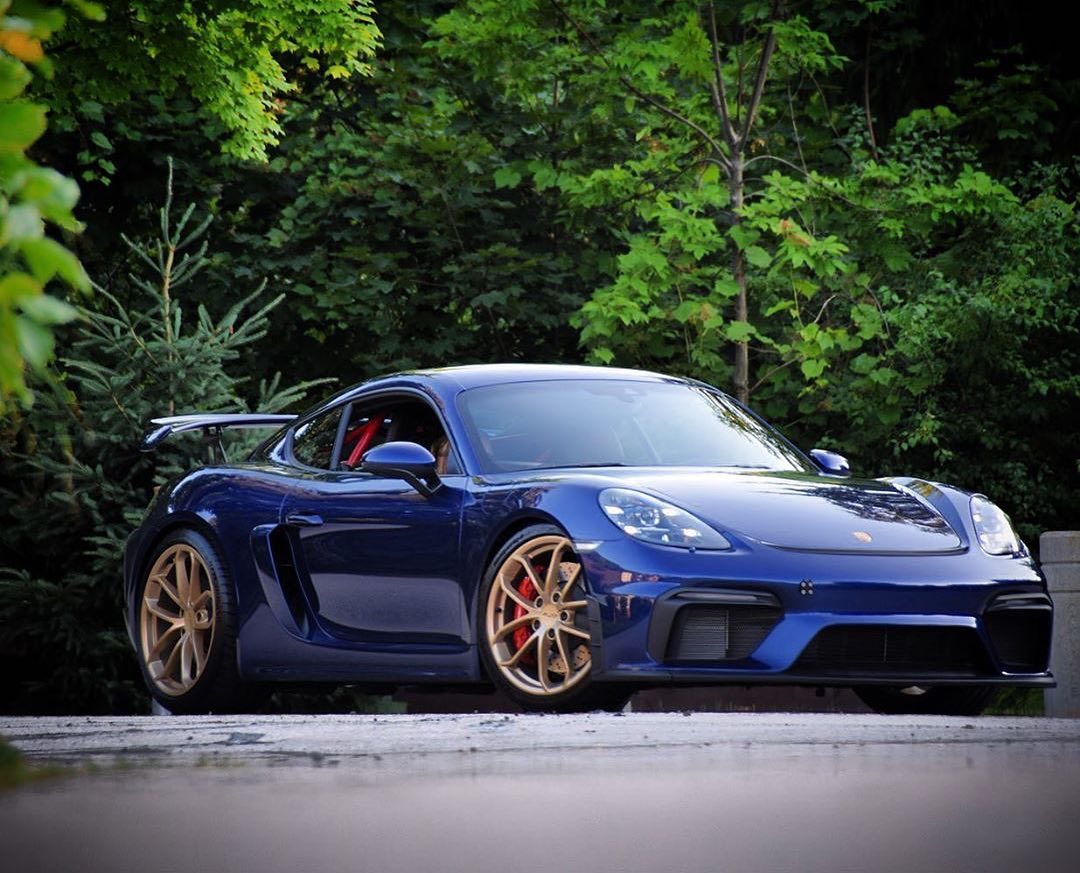 GT4 Wing Risers by RSNV - For 981 and 718 Porsche GT4