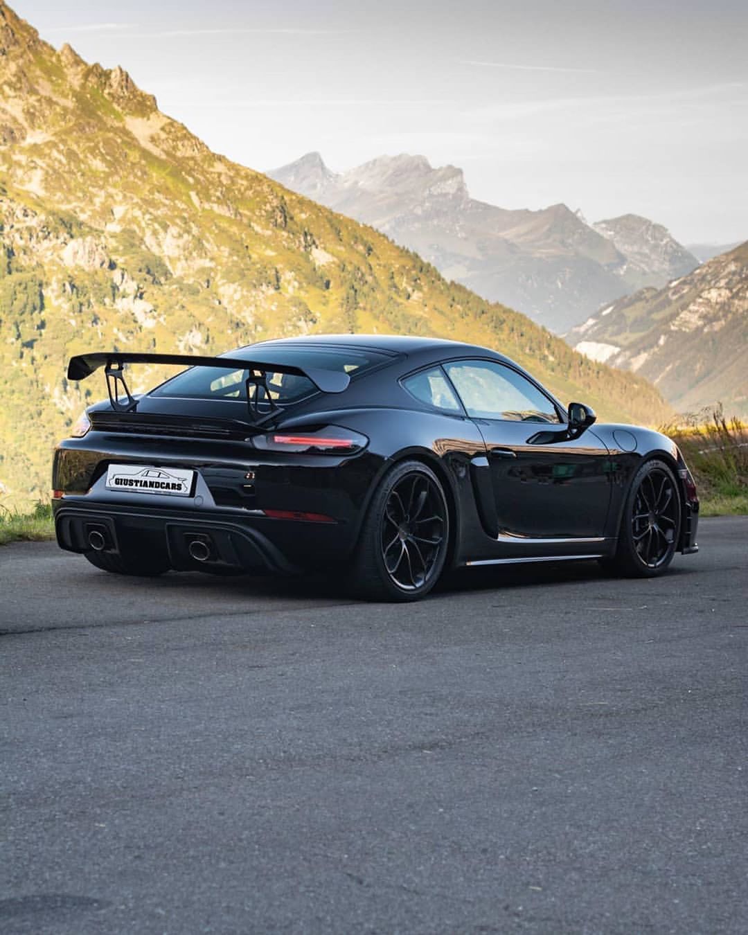 GT4 Wing Risers by RSNV - For 981 and 718 Porsche GT4