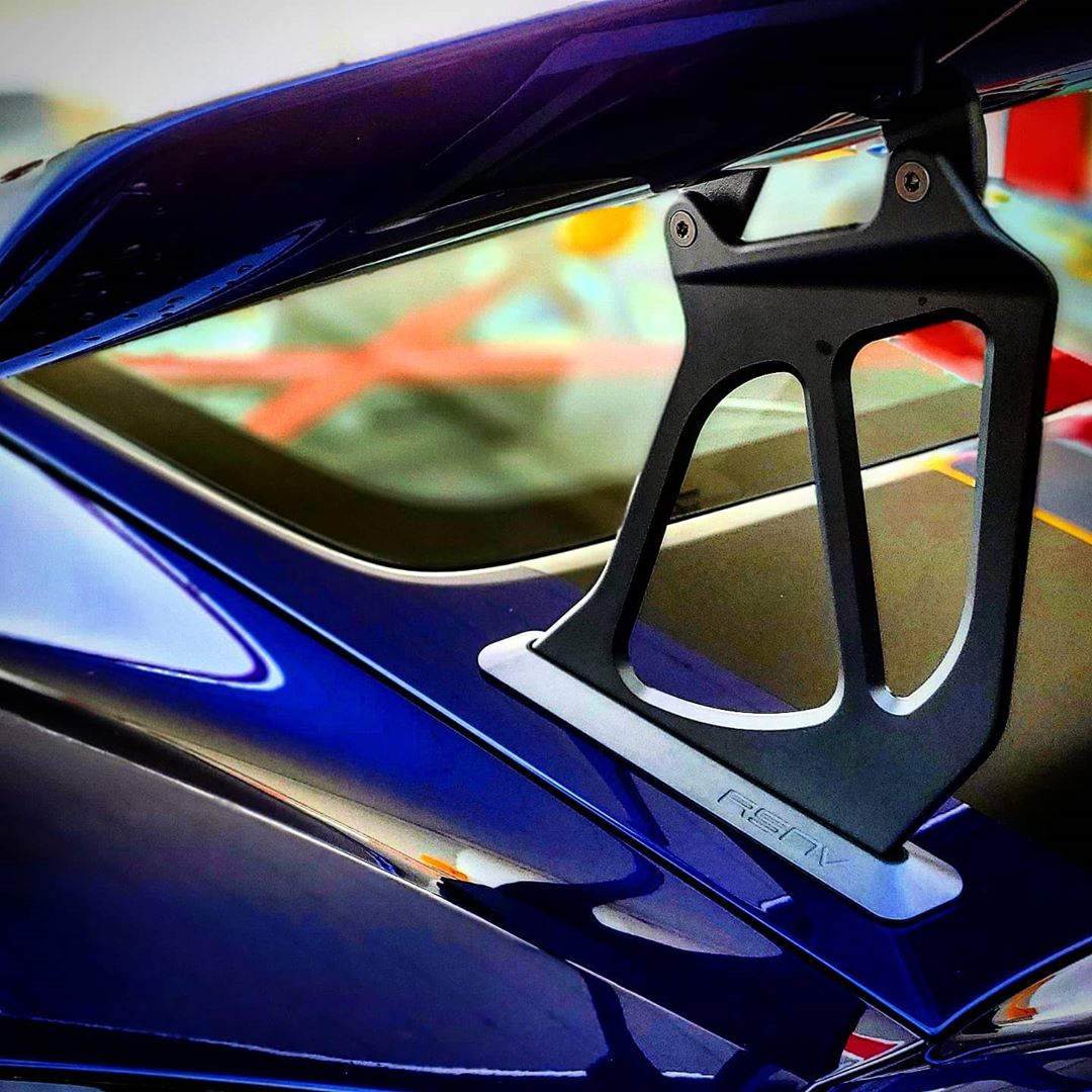 GT4 Wing Risers by RSNV - For 981 and 718 Porsche GT4