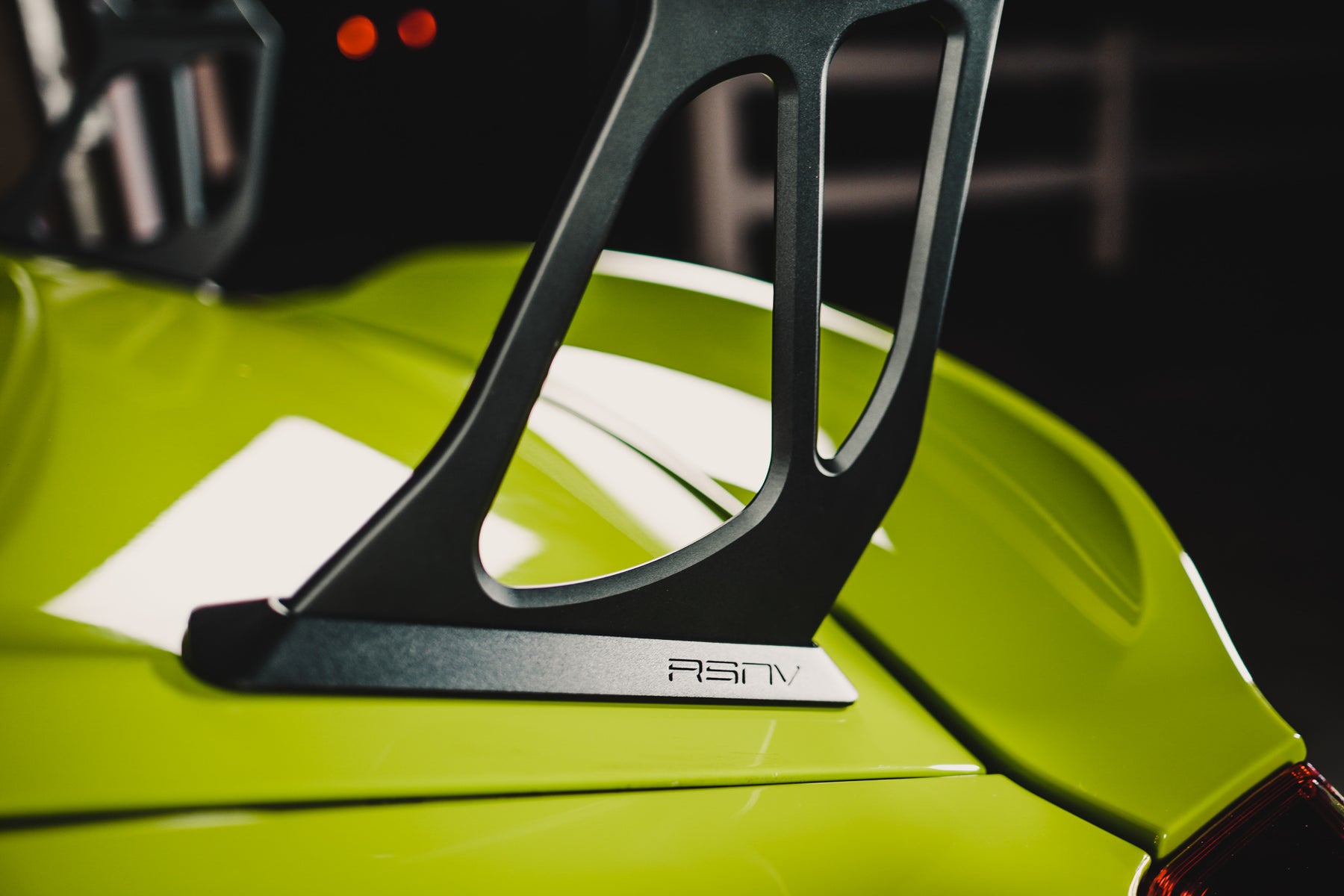 GT4 Wing Risers by RSNV - For 981 and 718 Porsche GT4