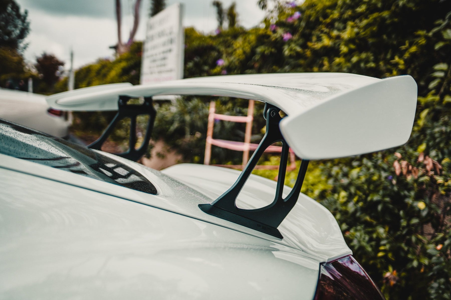 GT4 Wing Risers by RSNV - For 981 and 718 Porsche GT4