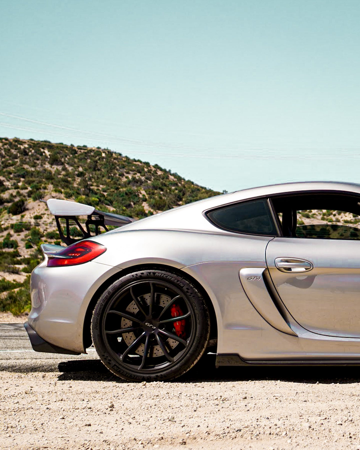 GT4 Wing Risers by RSNV - For 981 and 718 Porsche GT4