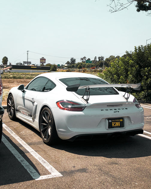 RS-Style Wing Endplates (981 GT4) - Wing End Replacement, GT3RS Style ...