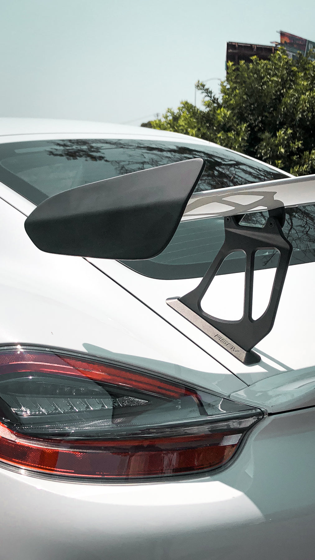 RS-Style Wing Endplates (981 GT4) - Wing End Replacement, GT3RS Style ...